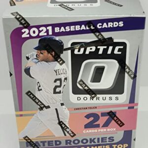 2021 Panini Donruss Optic Baseball Cards Blaster Box