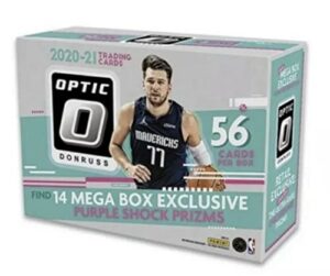 2021 panini donruss optic basketball mega box (56 cards per box)