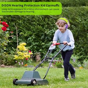 Dison Safety Ear muffs for Kids Noise Reduction EarMuffs, 27dB Kids Ear muffs Hearing Protection For Shooting Studying Weeding