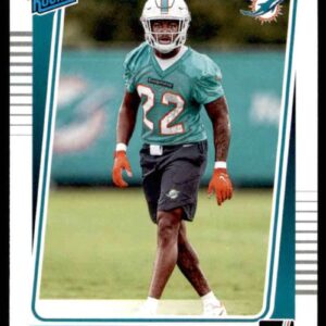 Football NFL 2021 Donruss #348 Jevon Holland Rated Rookies RC Dolphins