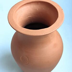 Clay Olla - Quart Sized - Ideal for Elevated Garden Planters, Grow Bags or 14" - 18" Pots