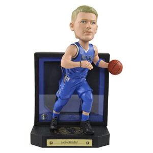 luka doncic dallas mavericks framed jersey showcase bobblehead nba