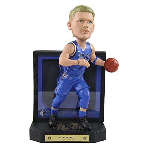 Luka Doncic Dallas Mavericks Framed Jersey Showcase Bobblehead NBA