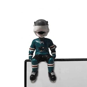 sj sharkie san jose sharks bobble buddy bobblehead nhl