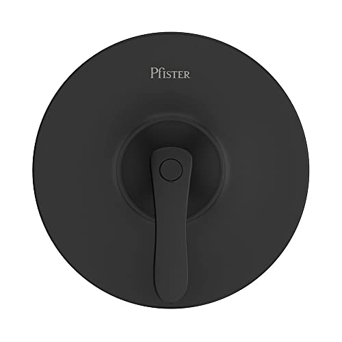 Pfister Weller Tub & Shower Valve Only Trim, Valve Not Included, 1-Handle, Matte Black Finish, R891WRB