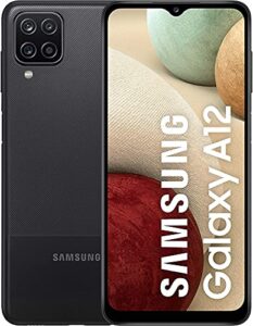 samsung galaxy a12 32gb black for t-mobile & sprint- (renewed)