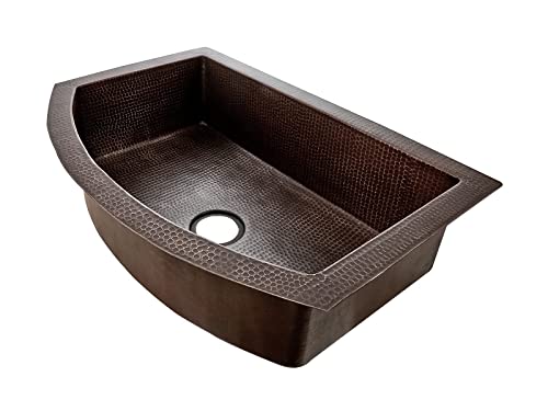 Copper Round Front Kitchen Sink