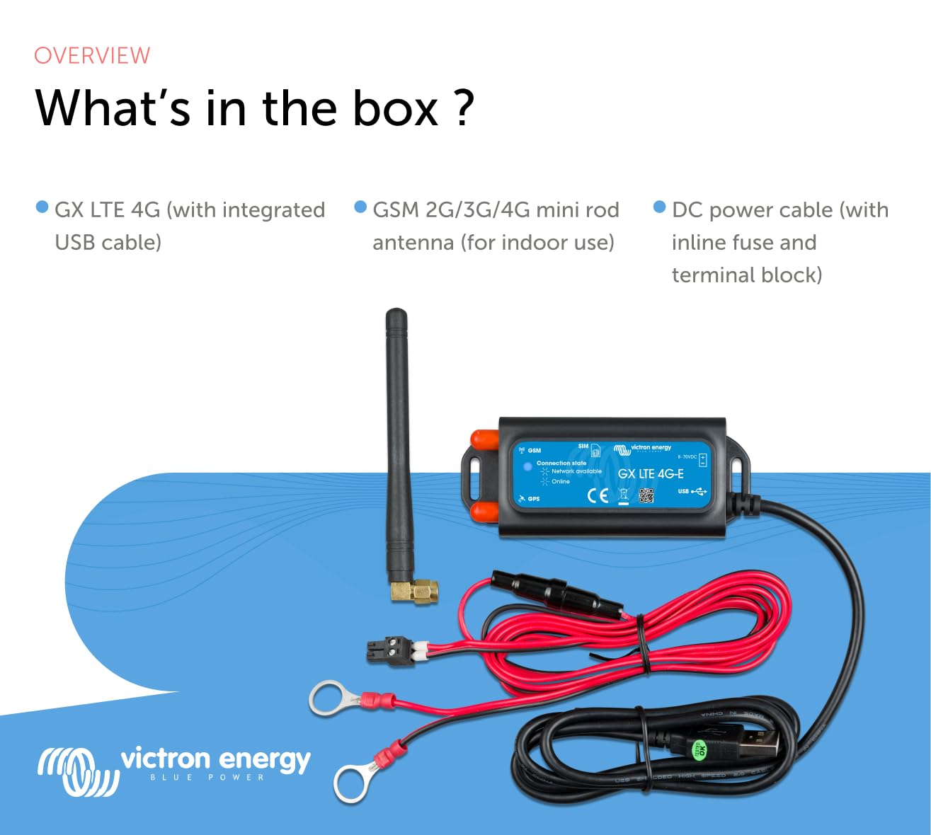 Victron Energy GX LTE 4G-A Cellular Modem