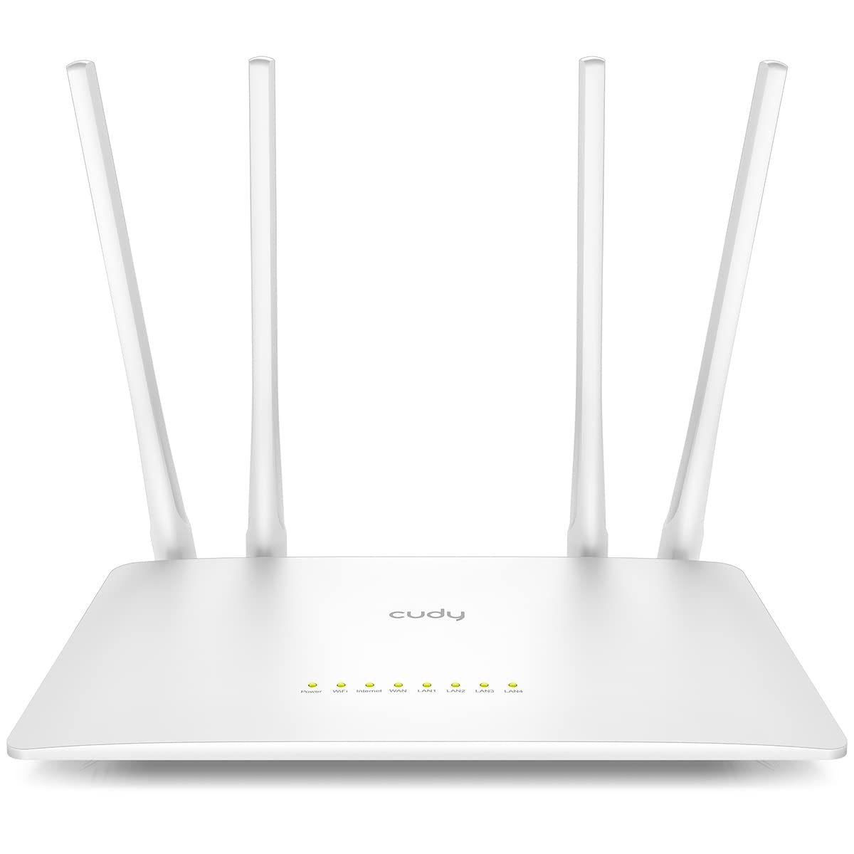 Cudy AC1200 Smart WiFi Router, WiFi Extender, Wireless Access Point, WISP, 5GHz Dual Band Wireless Internet Router, 10/100Mbps LAN, 5 dBi Antennas, VPN, Guest WiFi, AP Mode, WR1200