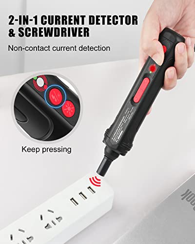 AVID POWER Electric Screwdriver Set, 4V Magnetic Chuck Cordless Power Screwdriver Rechargeable with 37 Accessories, USB Rechargeable Lithium ion Battery, Dual LED Lights