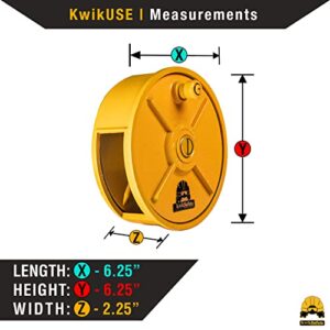 KwikSafety - Charlotte, NC - TIKO Aluminum Tie Wire Reel, Ironworker Lighweight Rebar Tie reel Tool with Belt Loop holder