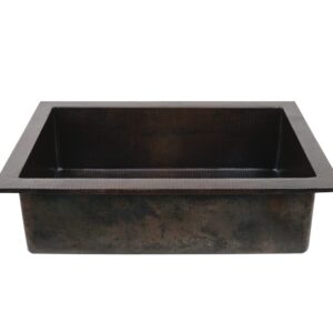 Copper Kitchen Sink Hight Tab