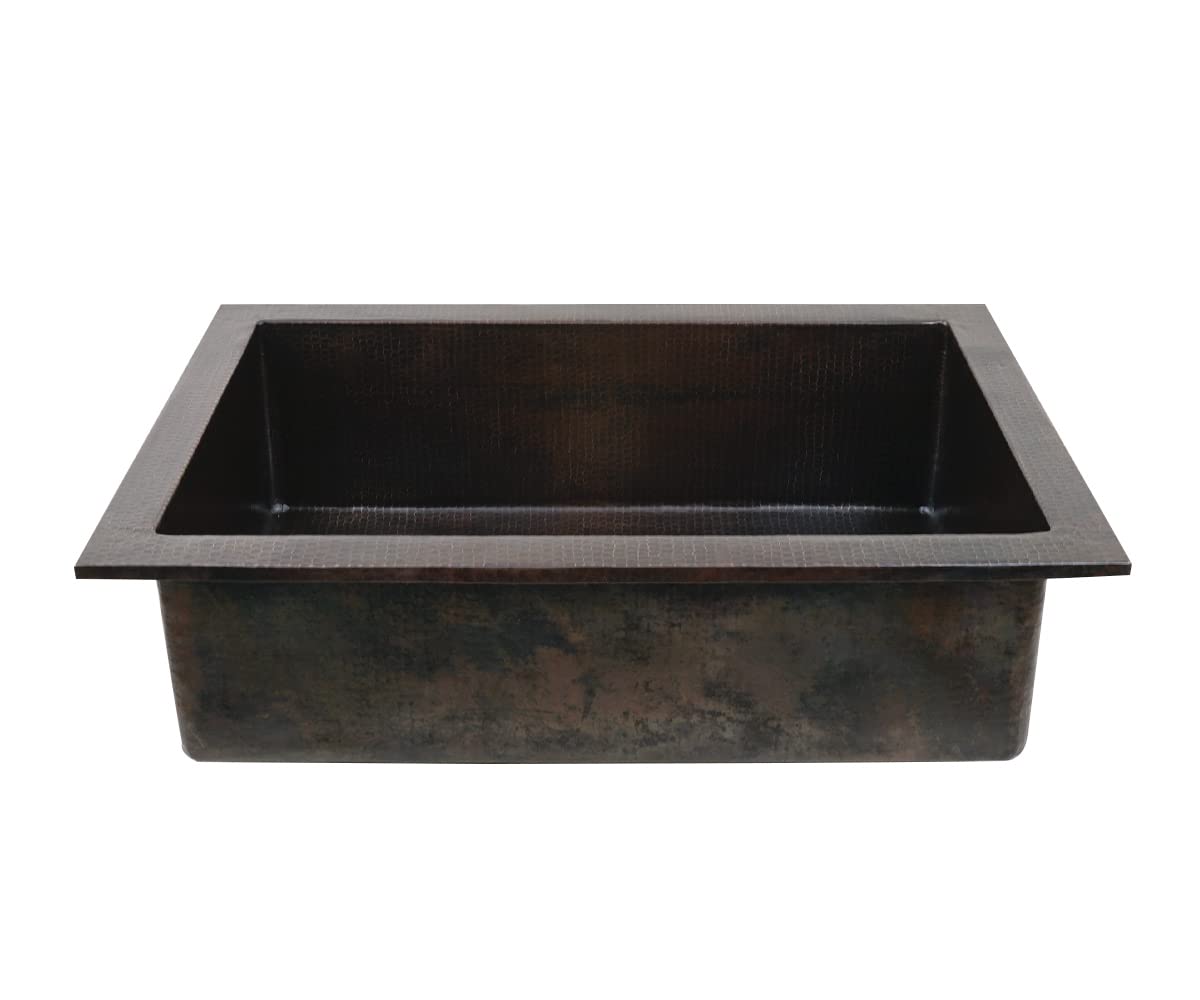 Copper Kitchen Sink Hight Tab