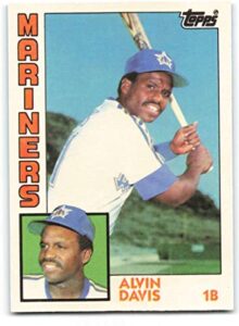 1984 topps traded #28t alvin davis nm-mt rc rookie seattle mariners baseball