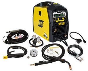 esab emp 210 multi process welder mig/stick/tig, 200a, 120/230v dc