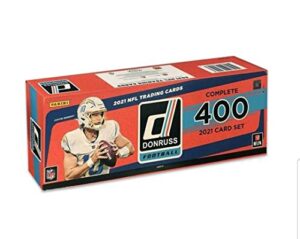 2021 panini nfl donruss football trading card complete set