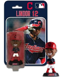 francisco lindor cleveland indians first series mini bobblehead mlb