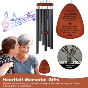 ABEICO Memorial Wind Chimes, Sympathy Wind Chimes for Loss of Loved One, Gifts for Who Loss of Dad Mom Baby Brother Friends, Best Sympathy Gift Wind Chimes for Outside, Send Love and Strength