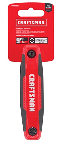 CRAFTSMAN CMHT26006 CM HEX KEYS-SAE FOLDING SET