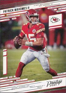 2021 panini prestige #91 patrick mahomes ii nm+-mt+ kansas city chiefs football