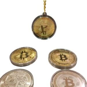 Bitcoin and bitcoin cash gold and silver crypto 4 coin deal, including a keychain for your favorite,Gold, Silver,One Size Fits All