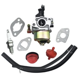 iromehony 951-15236 carburetor fit for troy-bilt storm 2410 31bs6bn2711 mtd craftsman sb410 24" 31as6bee793 snow blower w/ 270-wu 270-wua 670-wu 670-wua 670-wub 208cc engine 751-15236