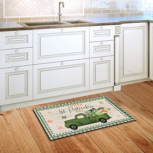 Briarwood Lane St Pat's Pickup St Patricks Day Door Mat - 30" x 18" - St Patricks Day Door Mat Outdoor - St Patricks Door Mat Door Mat Inserts St Patricks Day Outdoor Mat