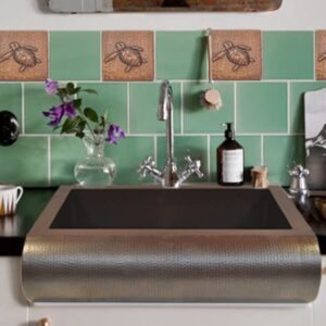 Copper Farmhouse Kitchen Sink Boston Design