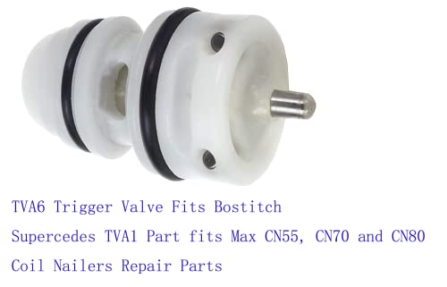 TVA6 Trigger Valve Fits Bostitch Supercedes TVA1 Part fits Max CN55, CN70 and CN80 Coil Nailers Repair Parts