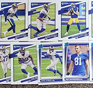 2021 Panini Donruss Football Los Angeles Rams Team Set 11 Cards W/Draft Rookies