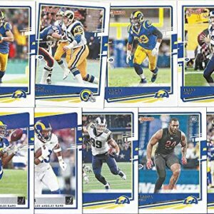 2021 Panini Donruss Football Los Angeles Rams Team Set 11 Cards W/Draft Rookies