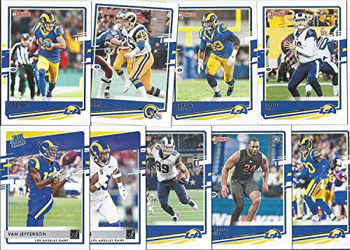 2021 Panini Donruss Football Los Angeles Rams Team Set 11 Cards W/Draft Rookies