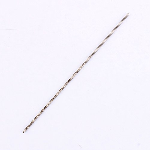 Walfront 2mm Extra Long 160mm HSS Twist Straigth Shank Auger Drill Bit Tool Designed for Impact Applications, Twist Drill