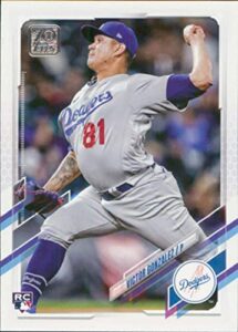 2021 topps update #us76 victor gonzalez nm-mt rc rookie los angeles dodgers baseball