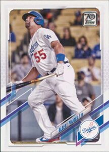 2021 topps update #us200 albert pujols nm-mt los angeles dodgers baseball