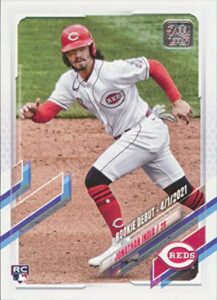 2021 topps update #us145 jonathan india rookie debut nm-mt cincinnati reds baseball