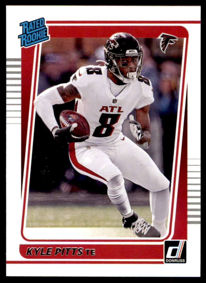 2021 Donruss #260 Kyle Pitts Atlanta Falcons Rated Rookies NFL Football Card (RC - Rookie Card) NM-MT