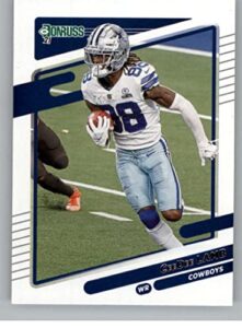 2021 donruss #190 ceedee lamb dallas cowboys nfl football card nm-mt