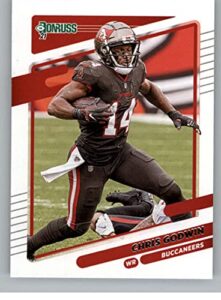 2021 donruss #103 chris godwin tampa bay buccaneers nfl football card nm-mt