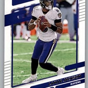 2021 Donruss #239 Lamar Jackson Baltimore Ravens NFL Football Card NM-MT