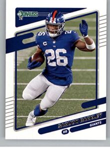 2021 donruss #79 saquon barkley new york giants nm-mt nfl football