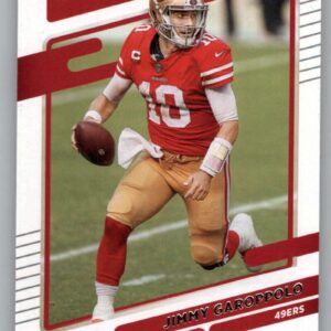 2021 Donruss #53 Jimmy Garoppolo San Francisco 49ers NFL Football Card NM-MT