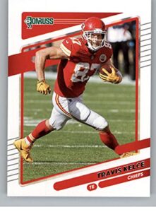 2021 donruss #118 travis kelce kansas city chiefs nfl football card nm-mt