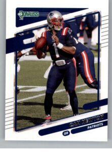 2021 donruss #46 cam newton new england patriots nfl football card nm-mt