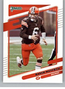 2021 donruss #195 baker mayfield cleveland browns nfl football card nm-mt