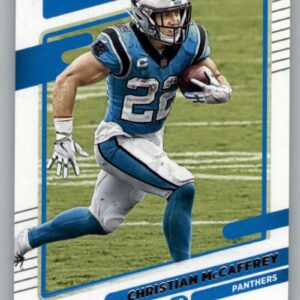 2021 Donruss #219 Christian McCaffrey Carolina Panthers NFL Football Card NM-MT