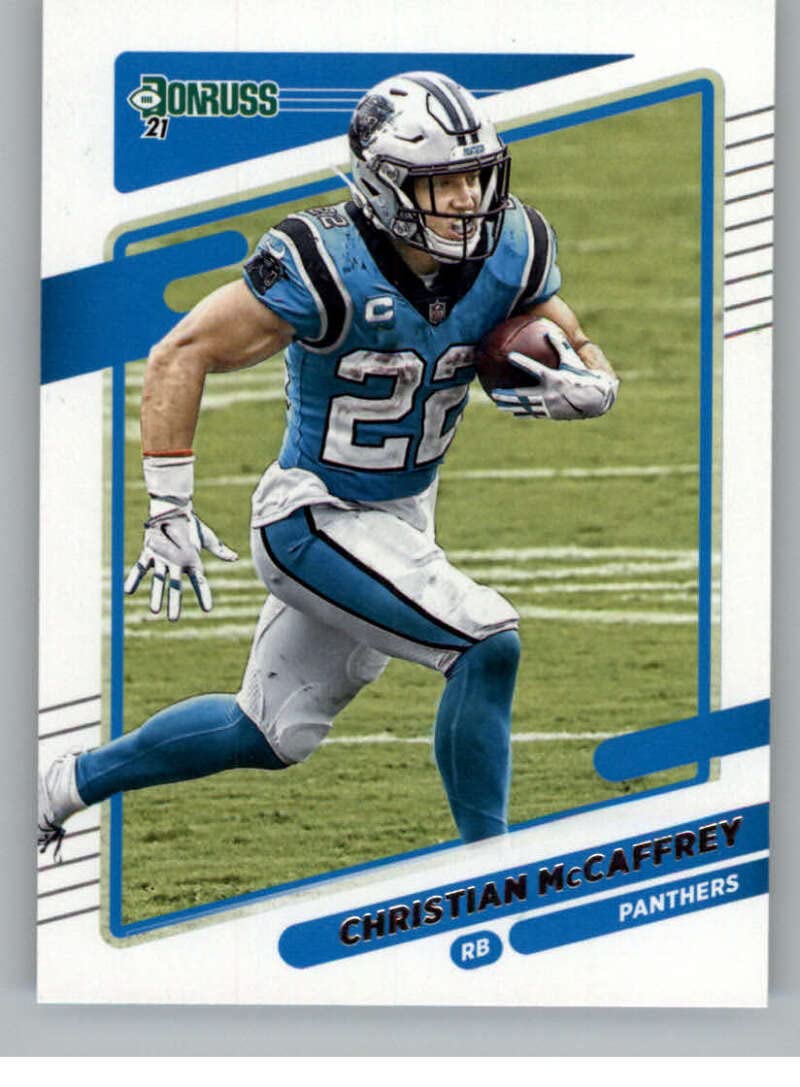 2021 Donruss #219 Christian McCaffrey Carolina Panthers NFL Football Card NM-MT