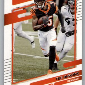 2021 Donruss #213 Tee Higgins Cincinnati Bengals NFL Football Card NM-MT