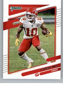 2021 donruss #117 tyreek hill kansas city chiefs nfl football card nm-mt