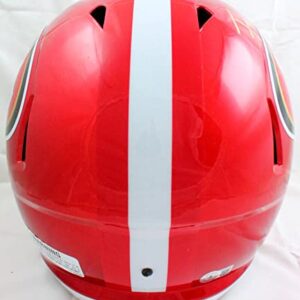 Frank Gore Signed F/S San Francisco 49ers Flash Speed Helmet-Beckett W Hologram Gold